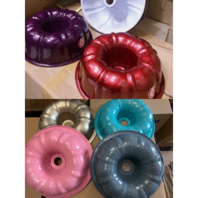 Loyang Kue Tulban / Loyang bolu / Loyang marmer cake / Loyang cake ...