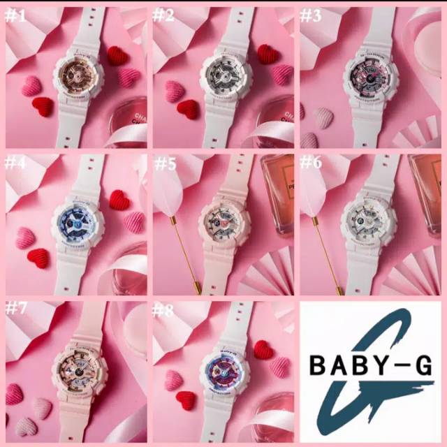 Jual Casio watch GSHOCK BABYG rose gold cherry blossom starry sky ...