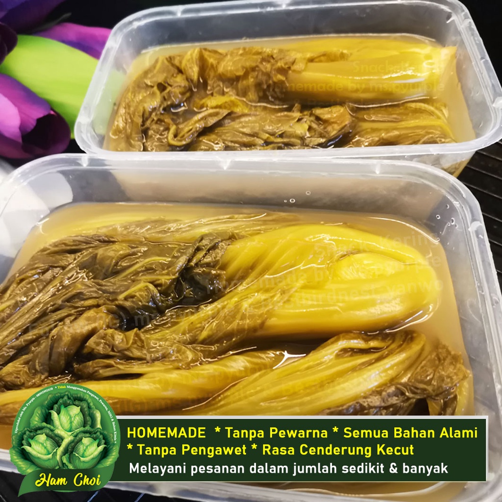 Jual sawi asin / ham choi / sayur asin /asinan sayur by Ms. Pyurple homemade cenderung kecut ...