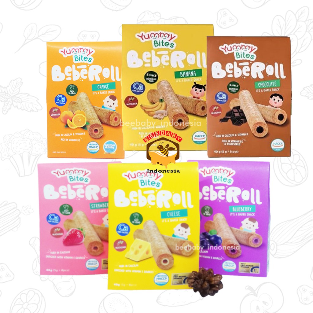 Jual BEBEROLL Varian Rasa Yummy Bites | Shopee Indonesia