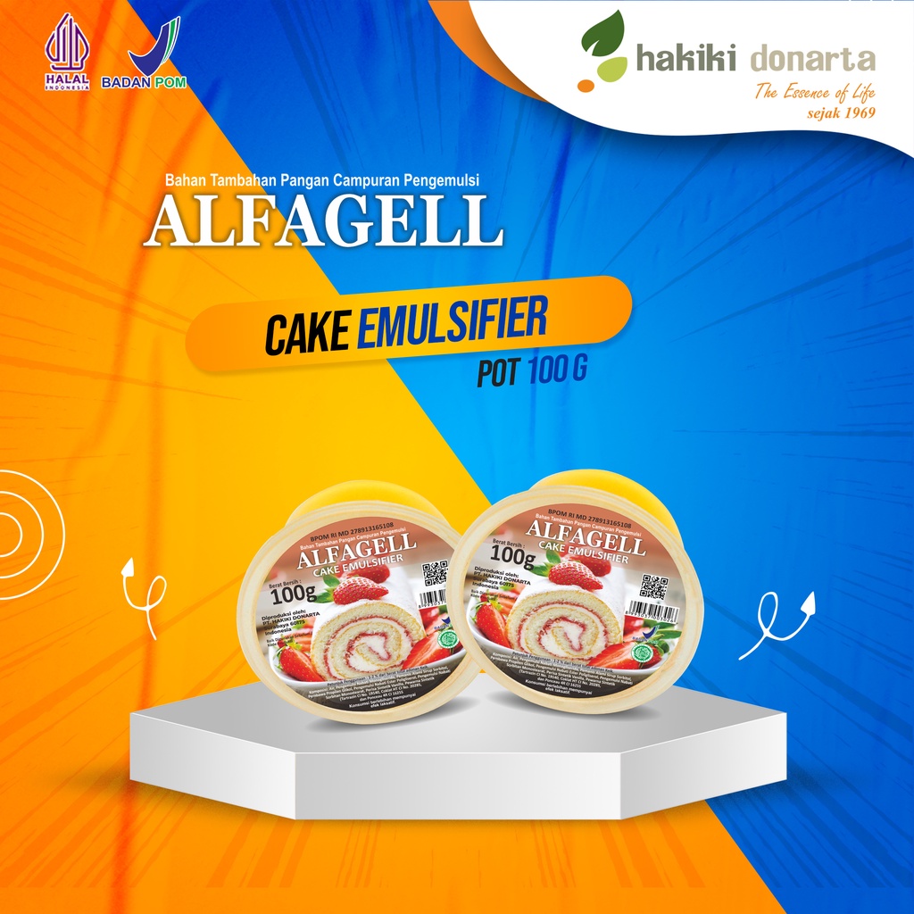 Jual Alfagell Cake Emulsifier 100 G | Shopee Indonesia