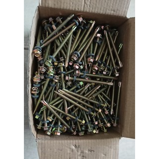 Jual Roofing Paku Sekrup Baut Roofing 7 cm Atap Spandek Baja Ringan ...