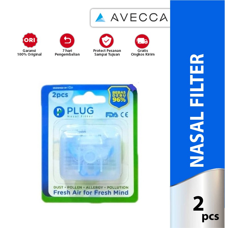 Jual Plug nasal filter bebas debu 96% / Masker hidung / Bebas debu ...