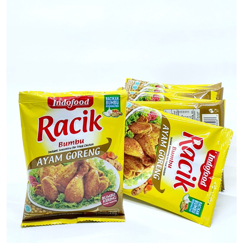 Jual BUMBU RACIK AYAM GORENG MERK INDOFOOD 26GR | Shopee Indonesia