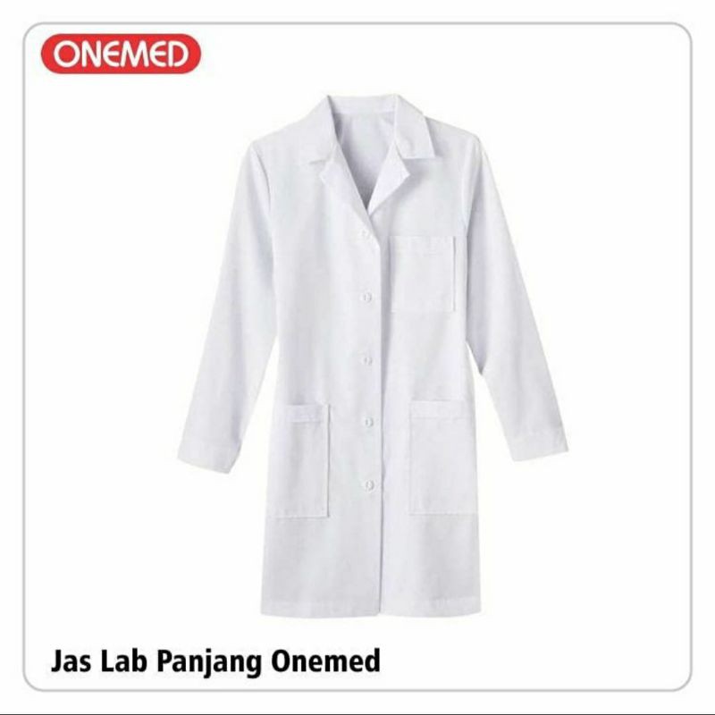 Jual Jas Laboratorium Putih Jas Lab Lengan Pendek Jas Lengan Panjang ...