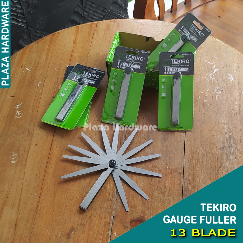 Jual Feeler gauge tekiro fuller klep motor alat pengukur celah klep ... Jual Feeler gauge tekiro fuller klep motor alat pengukur celah klep ...