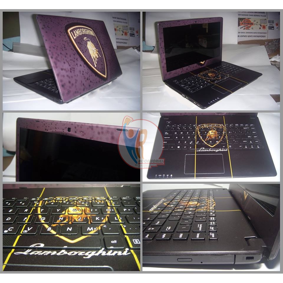 Jual Original Garskin Laptop Full Body Asud A450C Motif Lambo (Motif ...