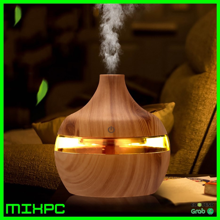 Jual Humidifier Diffuser Aromaterapi Disfuser Ultrasonic Pelembab Udara ...