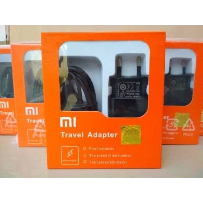 Jual Travel Adapter MI Fast Charging 3.0 Original | Shopee Indonesia