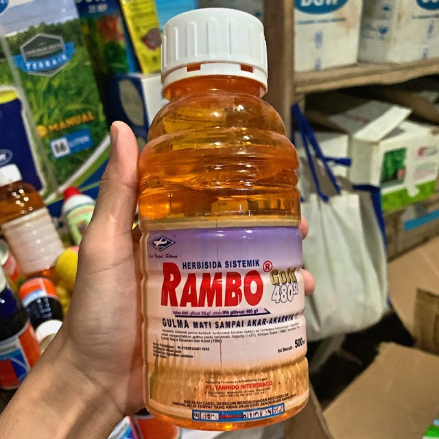 Jual Obat pembasmi Rumput liar Rambo 500ml | Shopee Indonesia