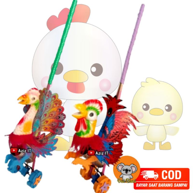 Jual Klotokan Ayam atau Terotokan Ayam Mainan Tradisional, Mainan ...