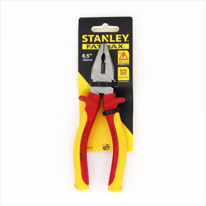 Jual STANLEY 84-000 - TANG KOMBINASI 6" / VDE COMBINATION PLIER 6 INCH ...