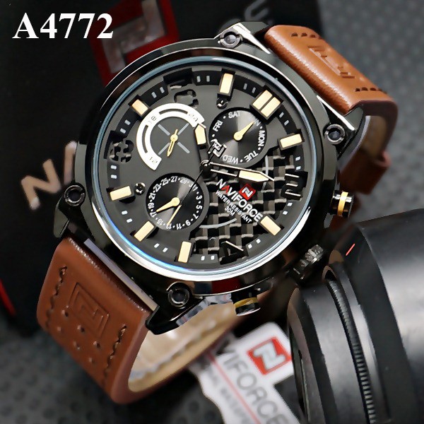 Jual Jam Tangan Pria/Cowo NaviForce NF9068 - Kode A4772, A4773, A4774 ...