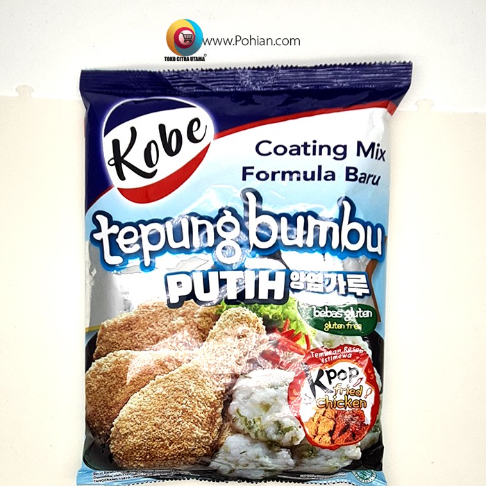 Jual Tepung Bumbu KOBE Putih 210gr | Shopee Indonesia