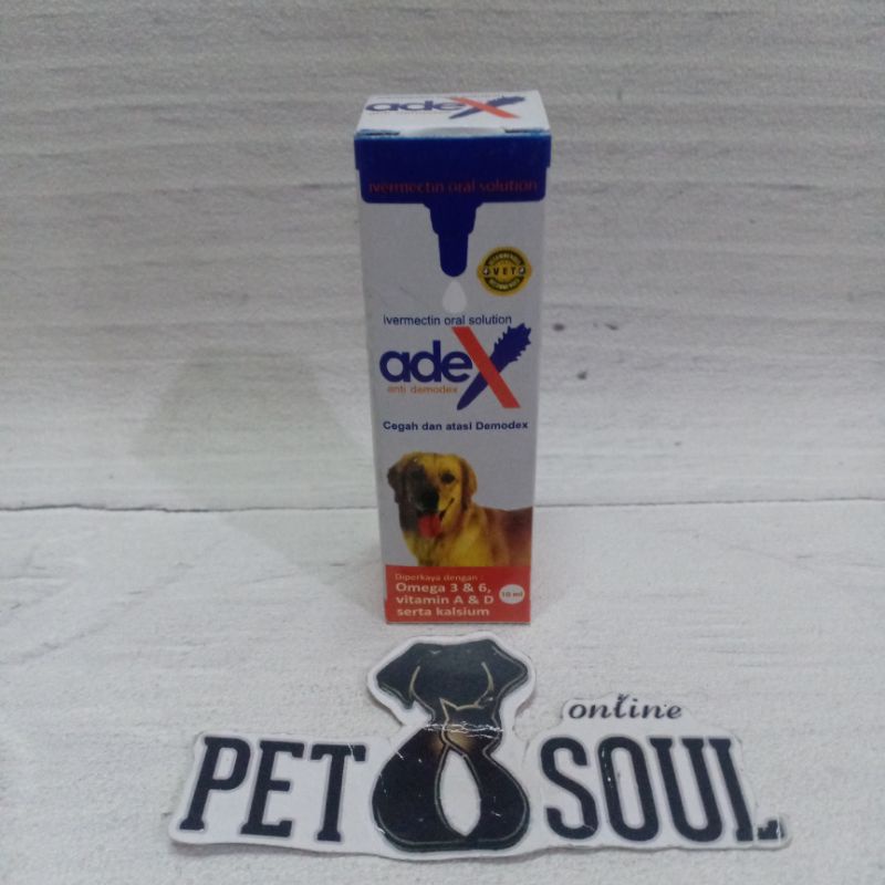 Jual Obat Anjing Anti Demodex ADEX 10 ML | Shopee Indonesia