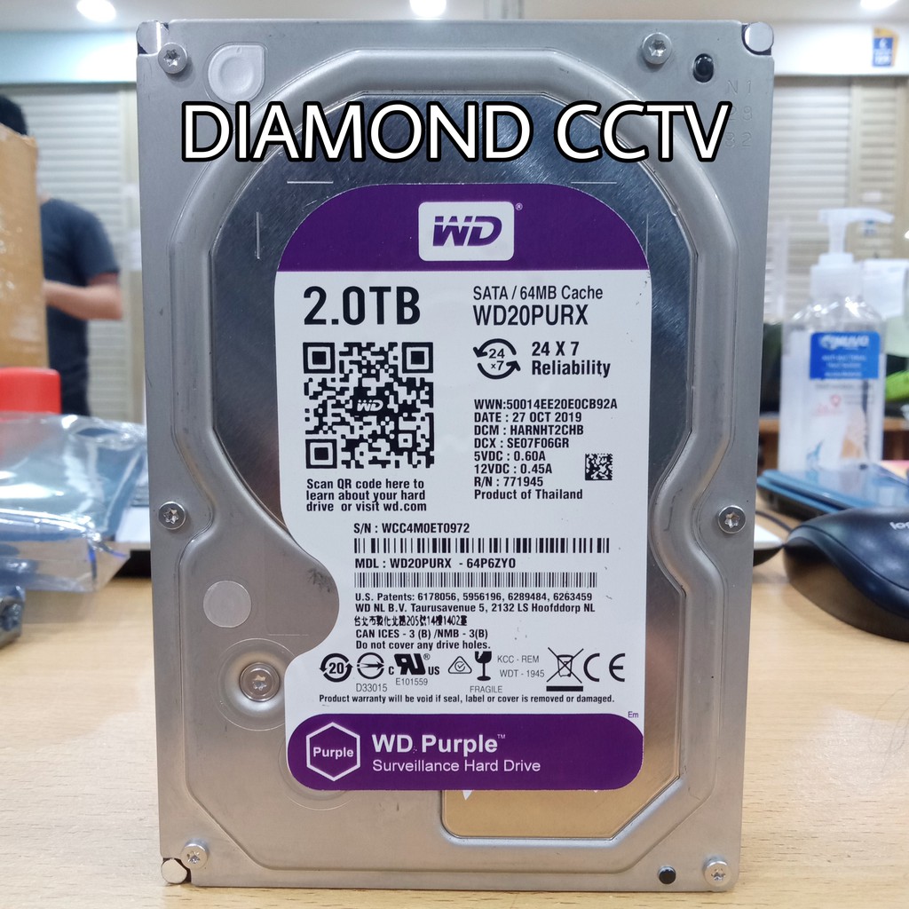 Jual NEW Hardisk HDD WD purple 2TB 3.5inc | Shopee Indonesia