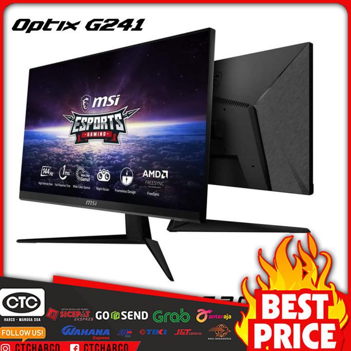 Jual Monitor Led Gaming Msi Optix G241 24 Inch 144Hz Full Hd Ips Panel ...