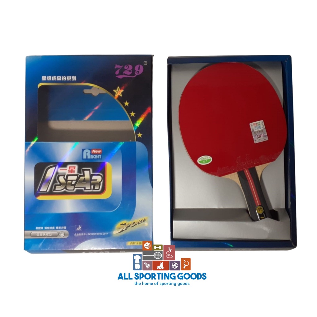 Jual Bat Pingpong Tenis Meja Friendship RITC 1 Star ORIGINAL | Shopee ...