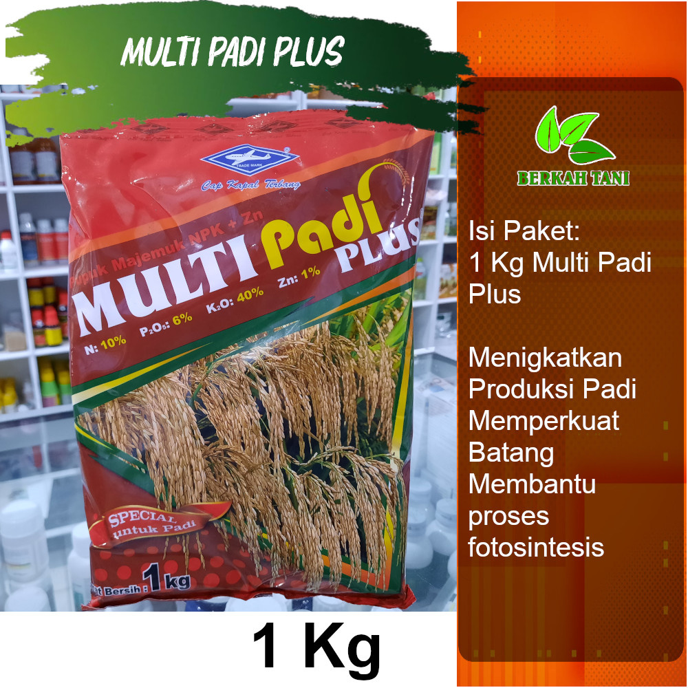 Jual Multi Padi Plus 1 Kg Penambah Bobot Padi | Shopee Indonesia