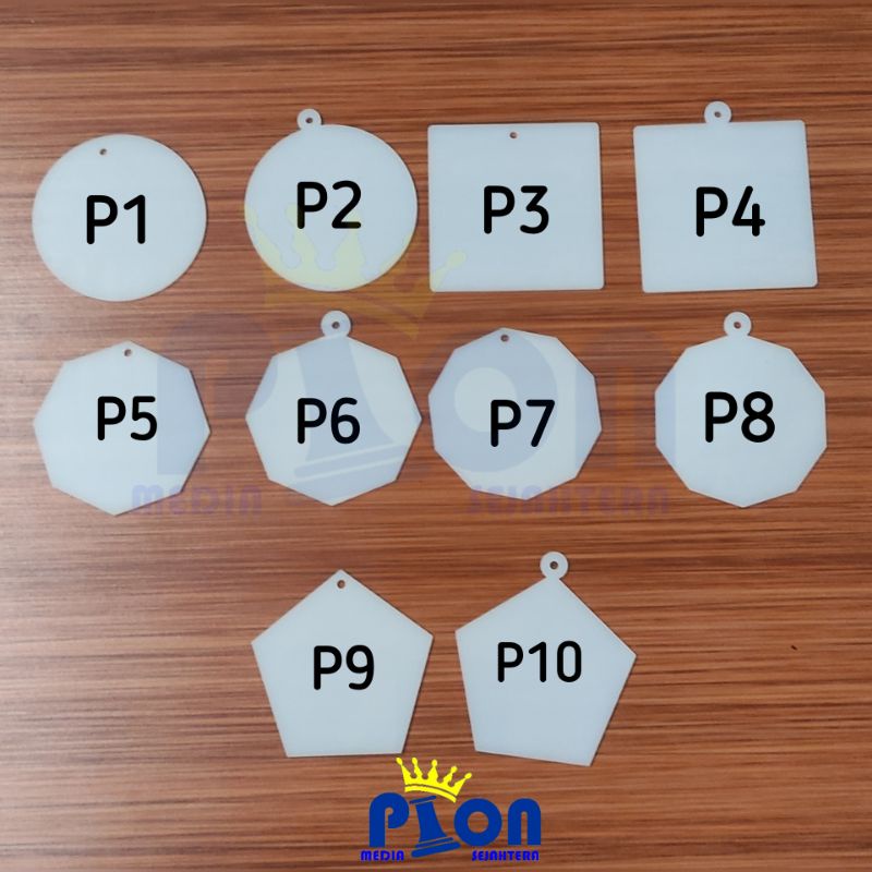 Jual Bahan Mendali Polos Akrilik | Shopee Indonesia