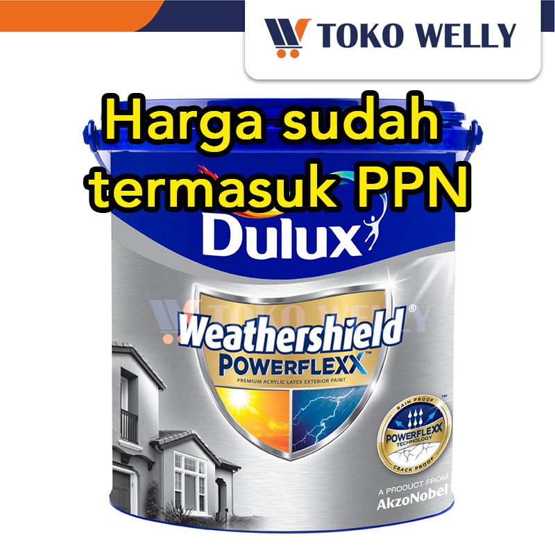 Jual Dulux Weathershield Powerflexx Cat Tembok Eksterior Warna 2290