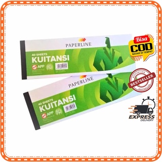 Jual BUKU KWITANSI KECIL PAPERLINE ISI 40 LEMBAR / KUITANSI KECIL BUKU KWITANSI PAPERLINE ...
