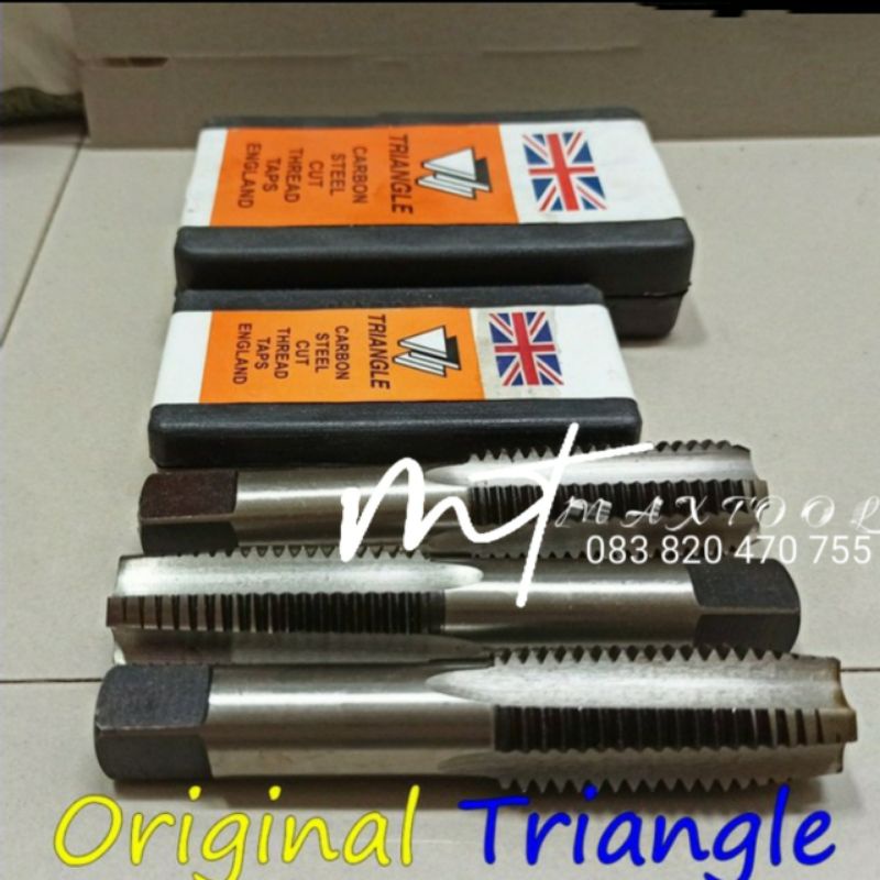 Jual Mata bor ulir drat baut TRIANGLE Mata hand tap ukuran M18 x - 2.5 mm | Shopee Indonesia