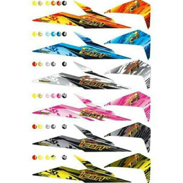 Jual Stiker variasi motor | Shopee Indonesia