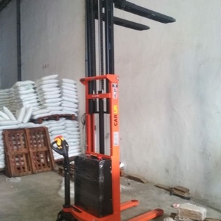Jual jual electric stacker 1.5 ton 3.5 meter / hand lift electric ...