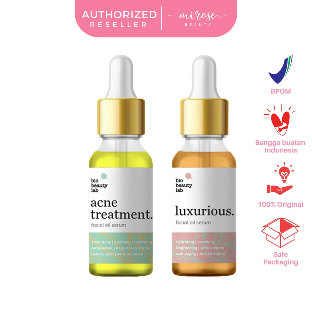 Jual BIO BEAUTY LAB Luxurious | Acne Treatment Facial Oil Serum (5ml ...