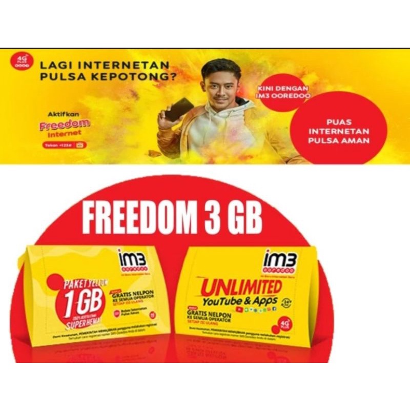 Jual KARTU PERDANA 3GB | Shopee Indonesia