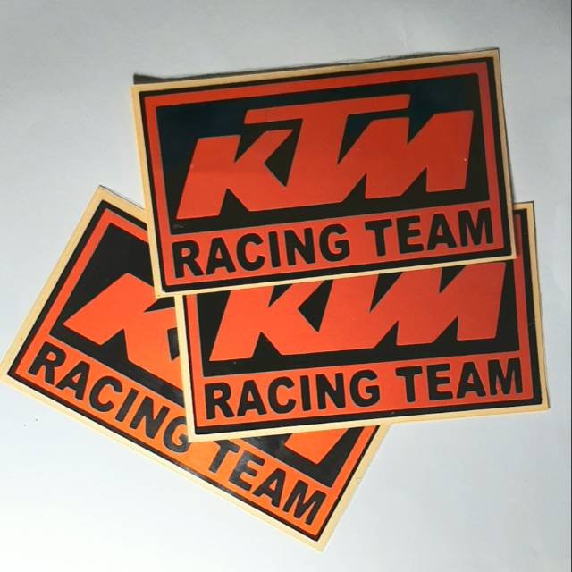 Jual Sticker Cutting Sponsor KTM | Shopee Indonesia