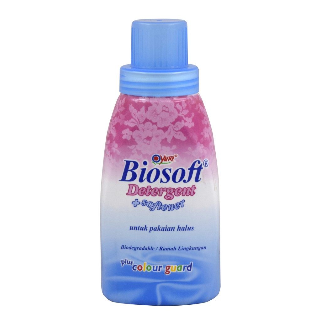 Biosoft Detergent & Softener Botol 375 ml | Shopee Indonesia