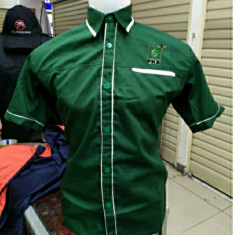 Jual baju partai PKB hijau lis putih | Shopee Indonesia