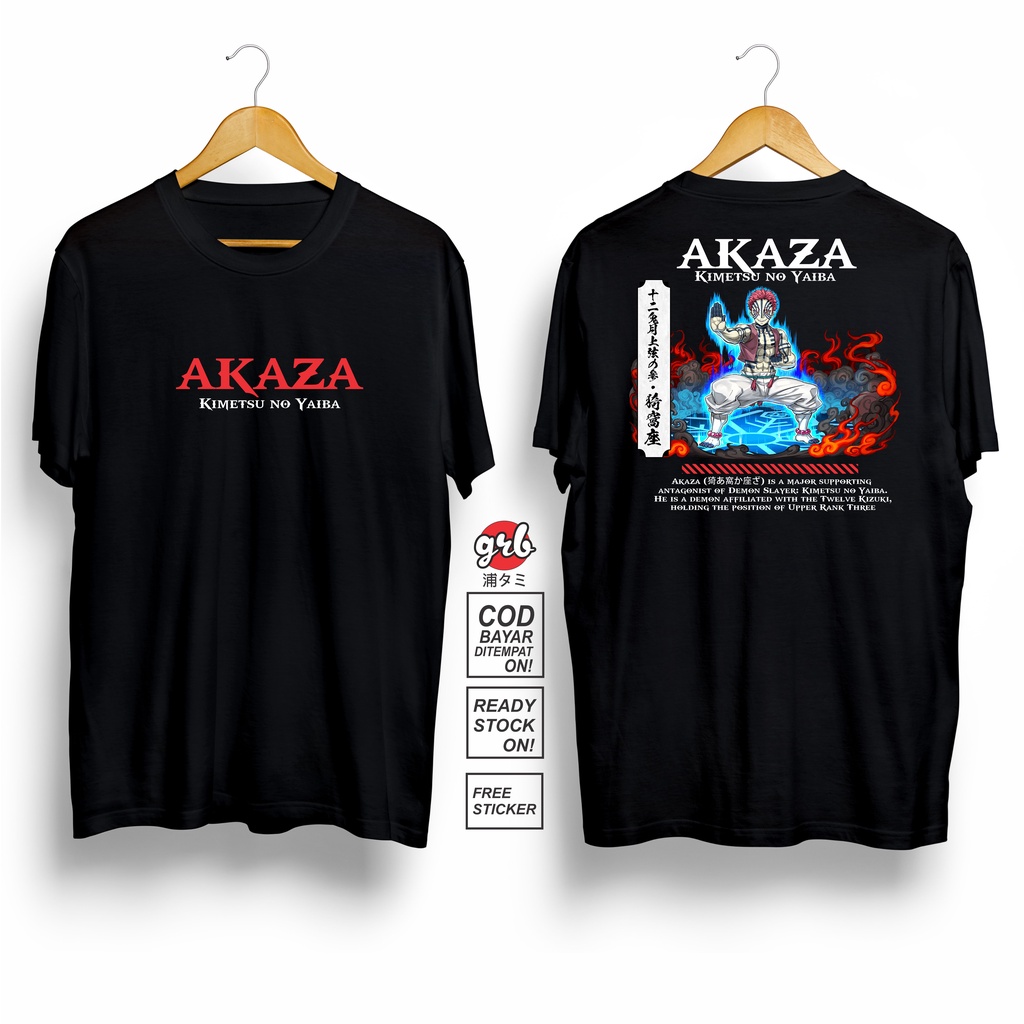 Jual KAOS T-SHIRT AKAZA KIMETSU NO YAIBA QUALITY PREMIUM | Shopee Indonesia