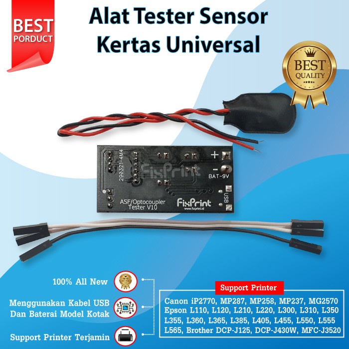 Jual Alat Tester Portable Sensor ASF Canon MP237 iP2770 MP258 MP287 ...