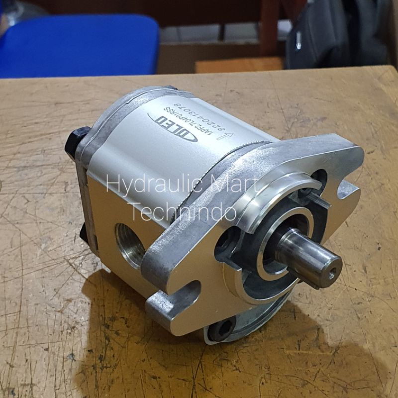 Jual pompa hydraulic gear pump 6cc _ HGP-1A-F6R replacement pump as 12,7mm merk OLEO | Shopee ...