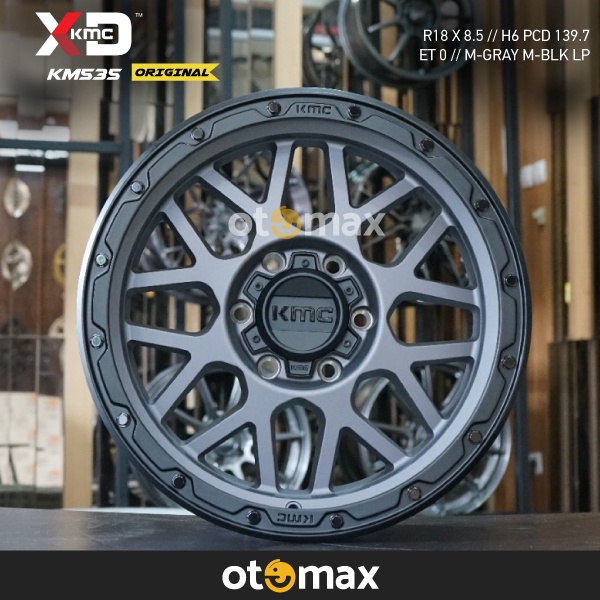 Jual Velg Mobil XD KMC Grenade Off-Road KM535 Original Ring 18 Matt ...