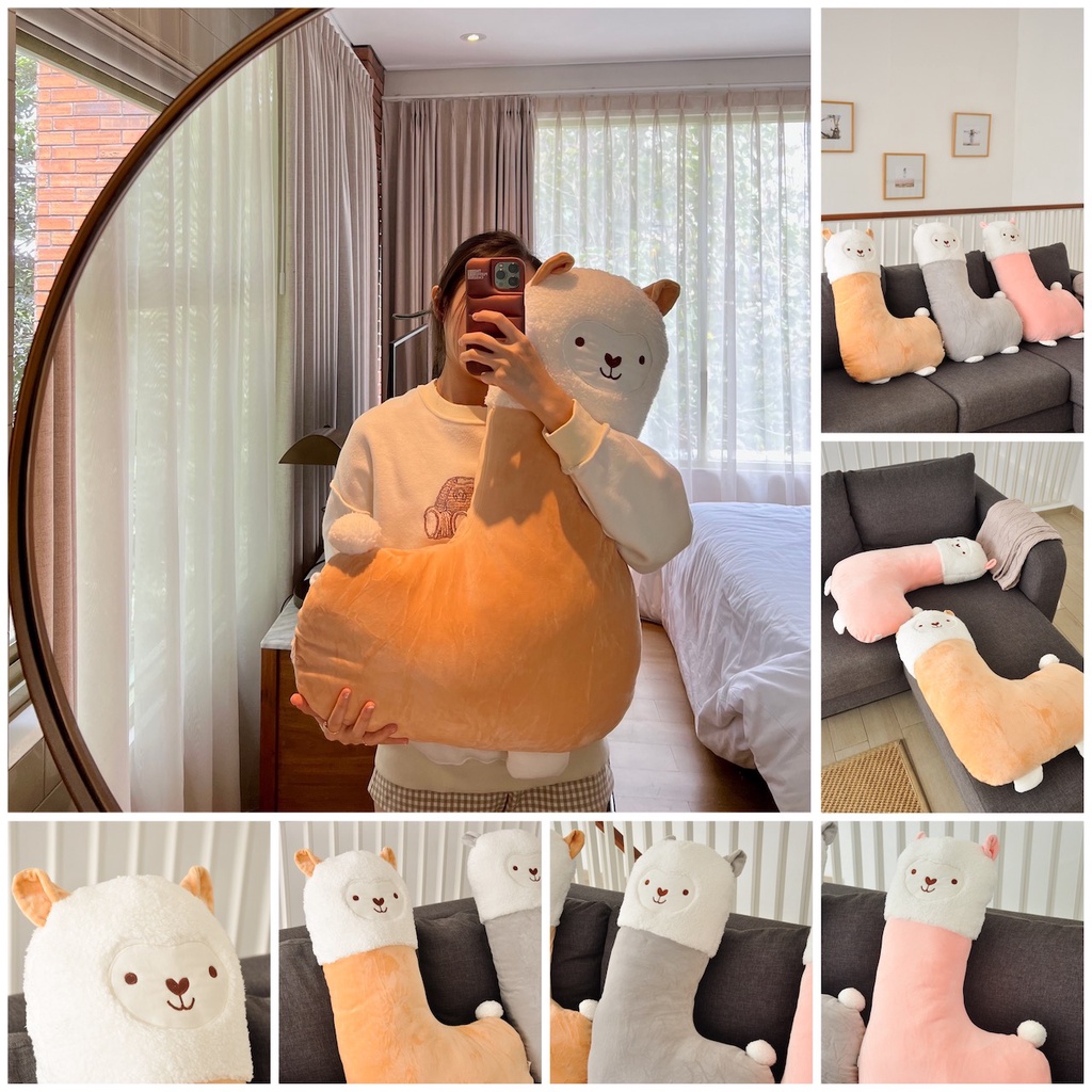 Jual Boneka Jumbo Alpaca Mipan Zuzuzu | Bantal Guling Boneka Karakter ...