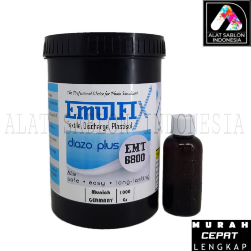 Jual OBAT AFDRUK EMULFIX EMT 6800 TEXTILE DISCHARGE SABLON 1KG | Shopee ...