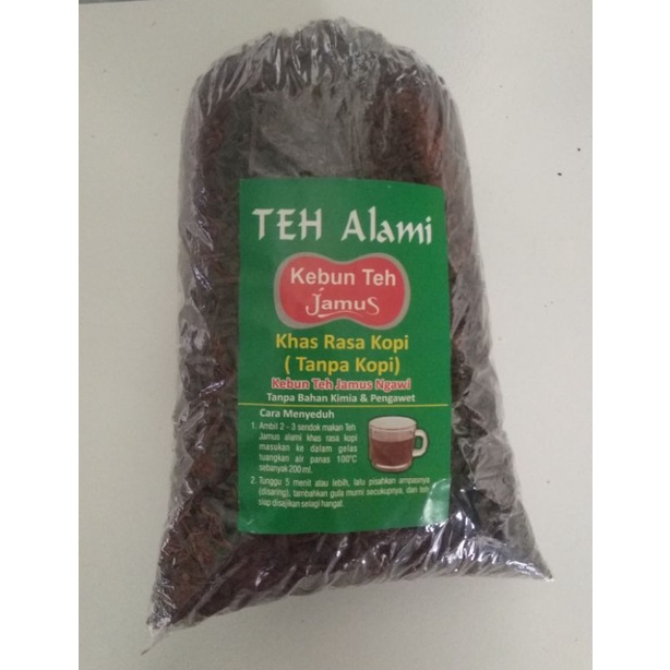 Jual Teh Alami *KEBUN TEH JAMUS NGAWI* Khas Rasa Kopi Tanpa Kopi (250 ...