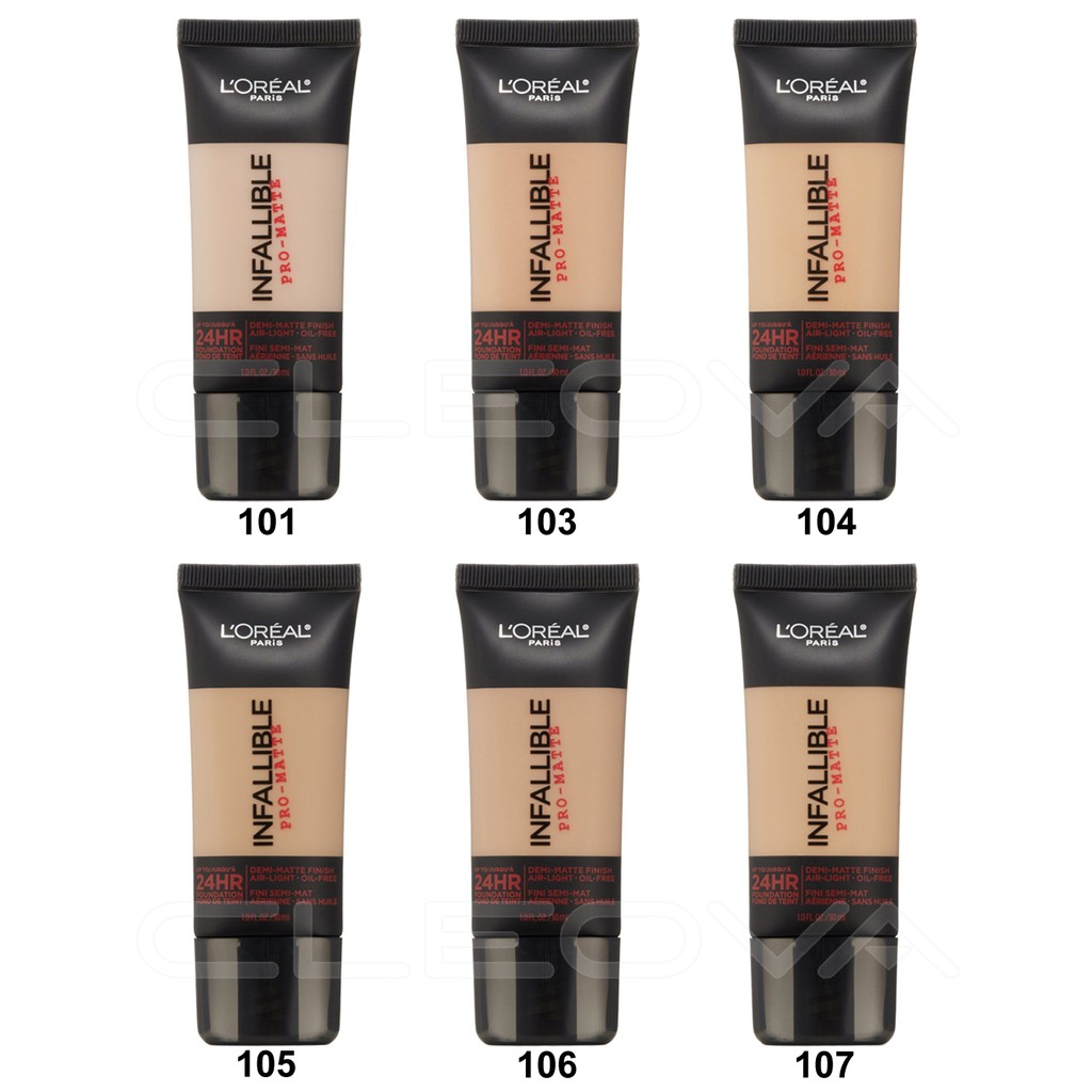 Jual L'Oreal / Loreal Infallible Pro-Matte / Pro Matte Foundation ...