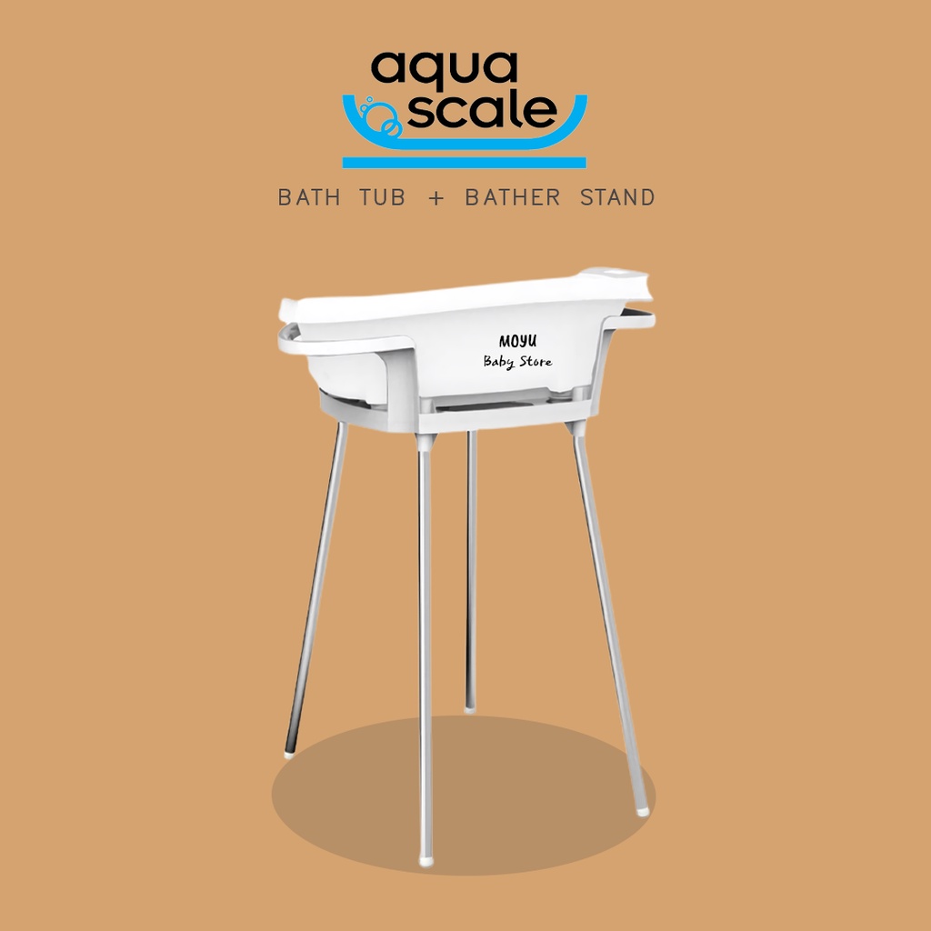Jual Aqua scale 3in1 Baby Bath Tub + Bath Stand - Bak mandi bayi ...