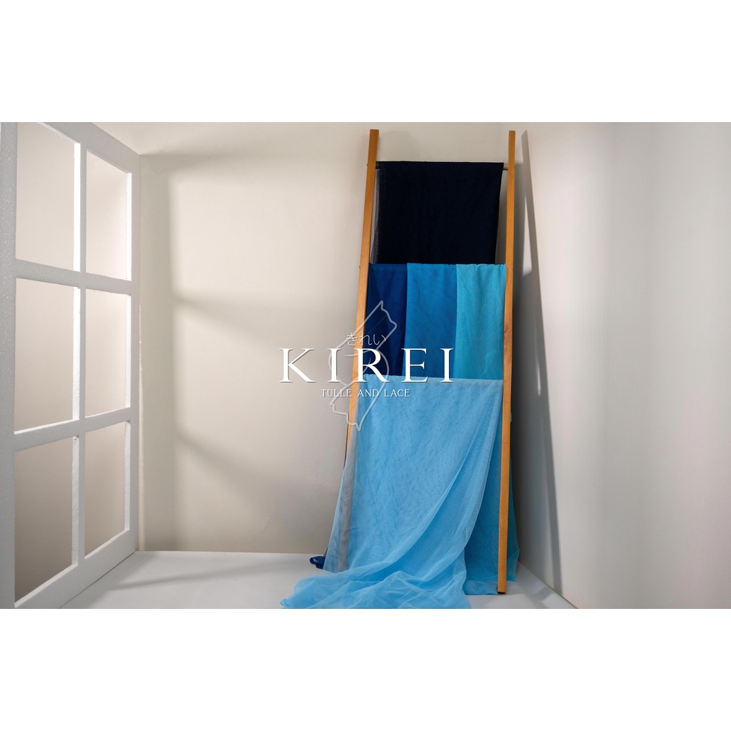 Jual Kain Tile - WARNA BIRU - kain tulle,tille halus,tille polyester ...