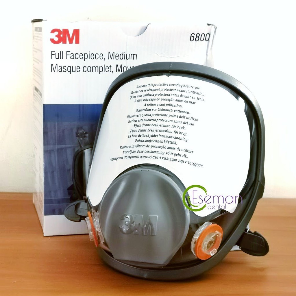 Jual Original 3M 6800 Full Face Mask Respirator Filter P100 7093 2097 N95 6001 5N11 501 Masker ...