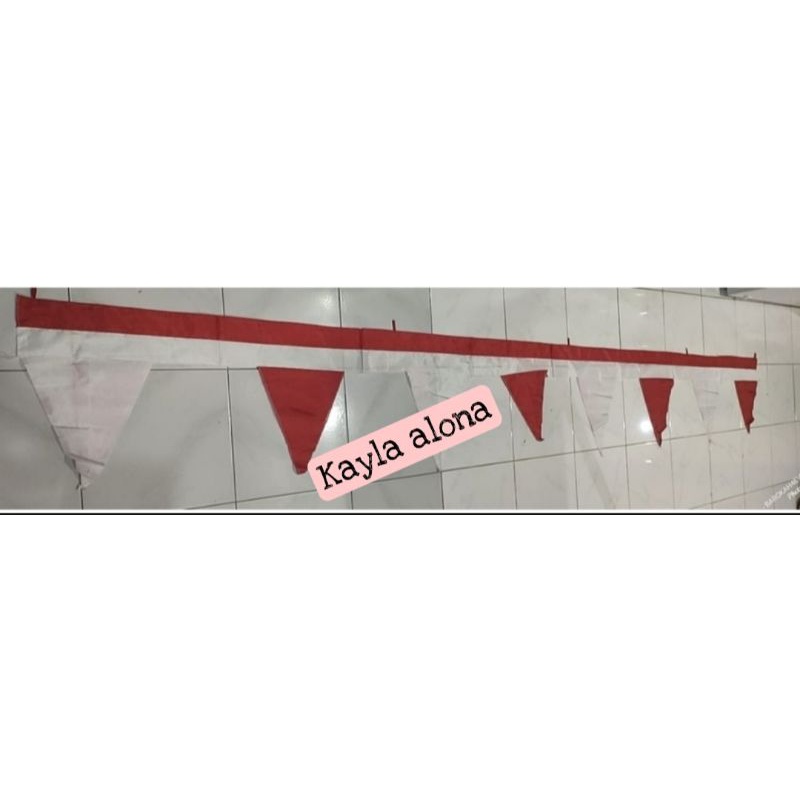 Jual Background Bendera Resplang Merah Putih Segitiga 3 Meter Indonesia ...