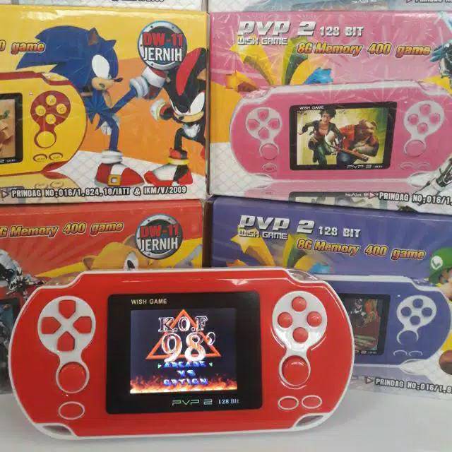 Jual Games portable gameboy versi 128bit console game handheld(Dual ...