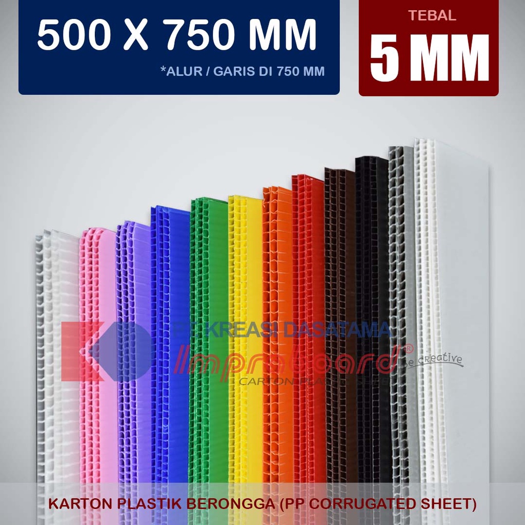 Jual Impraboard Tebal 5 mm ukuran 500 x 750 mm | Shopee Indonesia