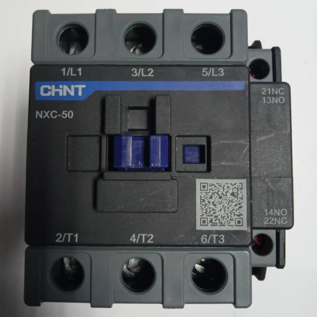 Jual CONTACTOR CHINT NXC-50A 50KW 3P 110V | Shopee Indonesia