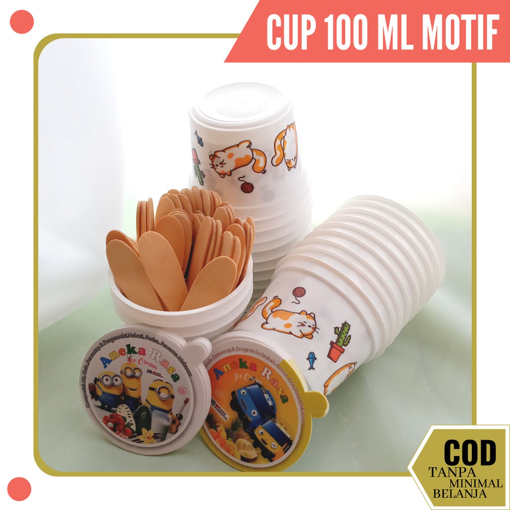 Jual ANEKA GELAS CUP / BAHAN CUP ES KRIM / USAHA ES KRIM CUP RUMAHAN ...